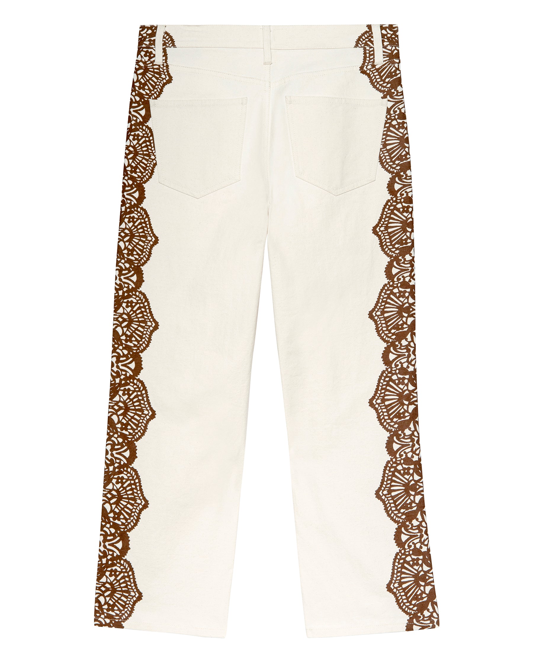 The Lace Print Wayne Jean – Slate
