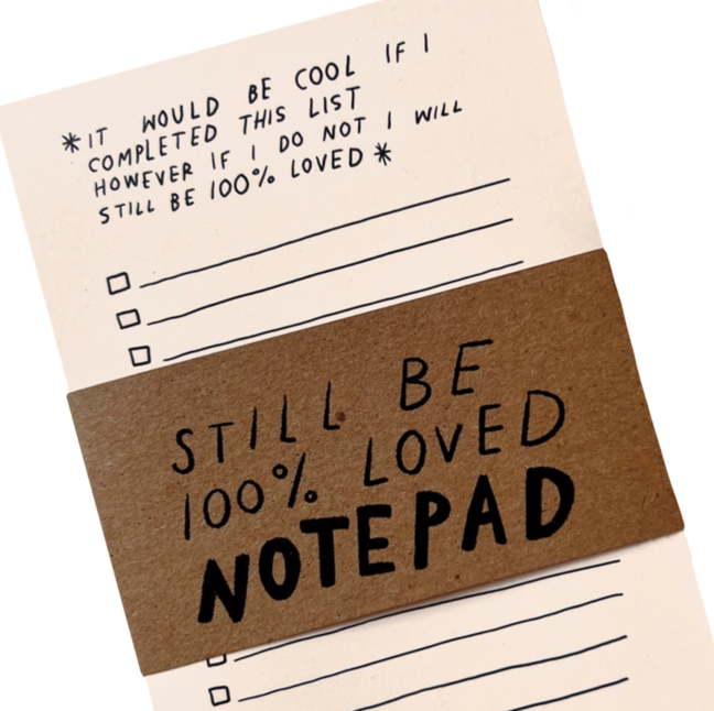 Still Be Loved Notepad – Slate